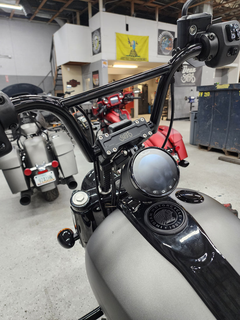 Pic Rail Riser Indian gauge mount kit – DeanSpeed