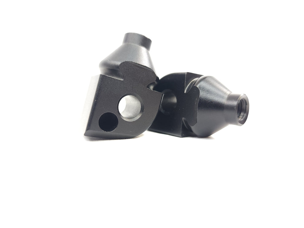 Pistol Grip Passenger Peg Adapter Set - M8 Softail – DeanSpeed