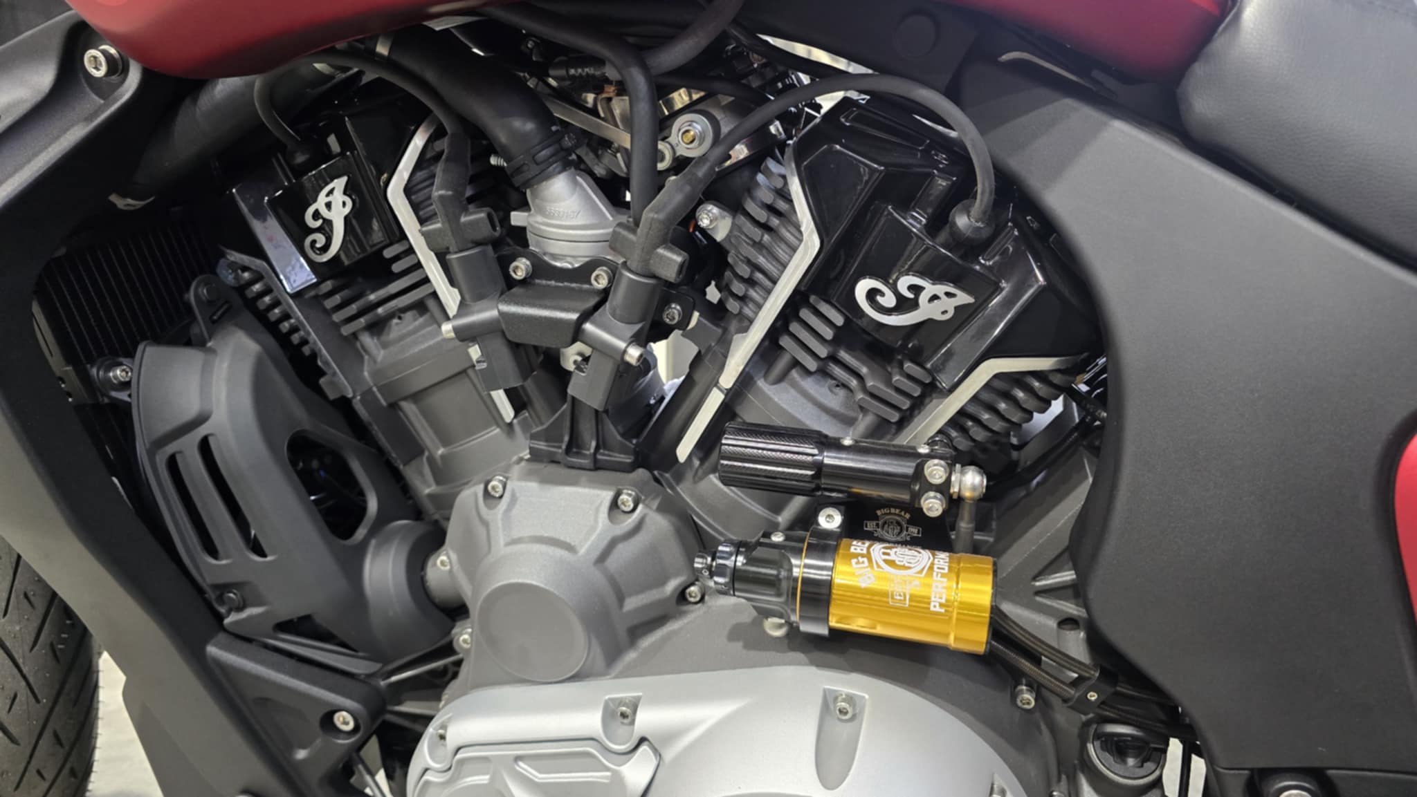 Indian Power Plus Engine Coil Bracket – DeanSpeed