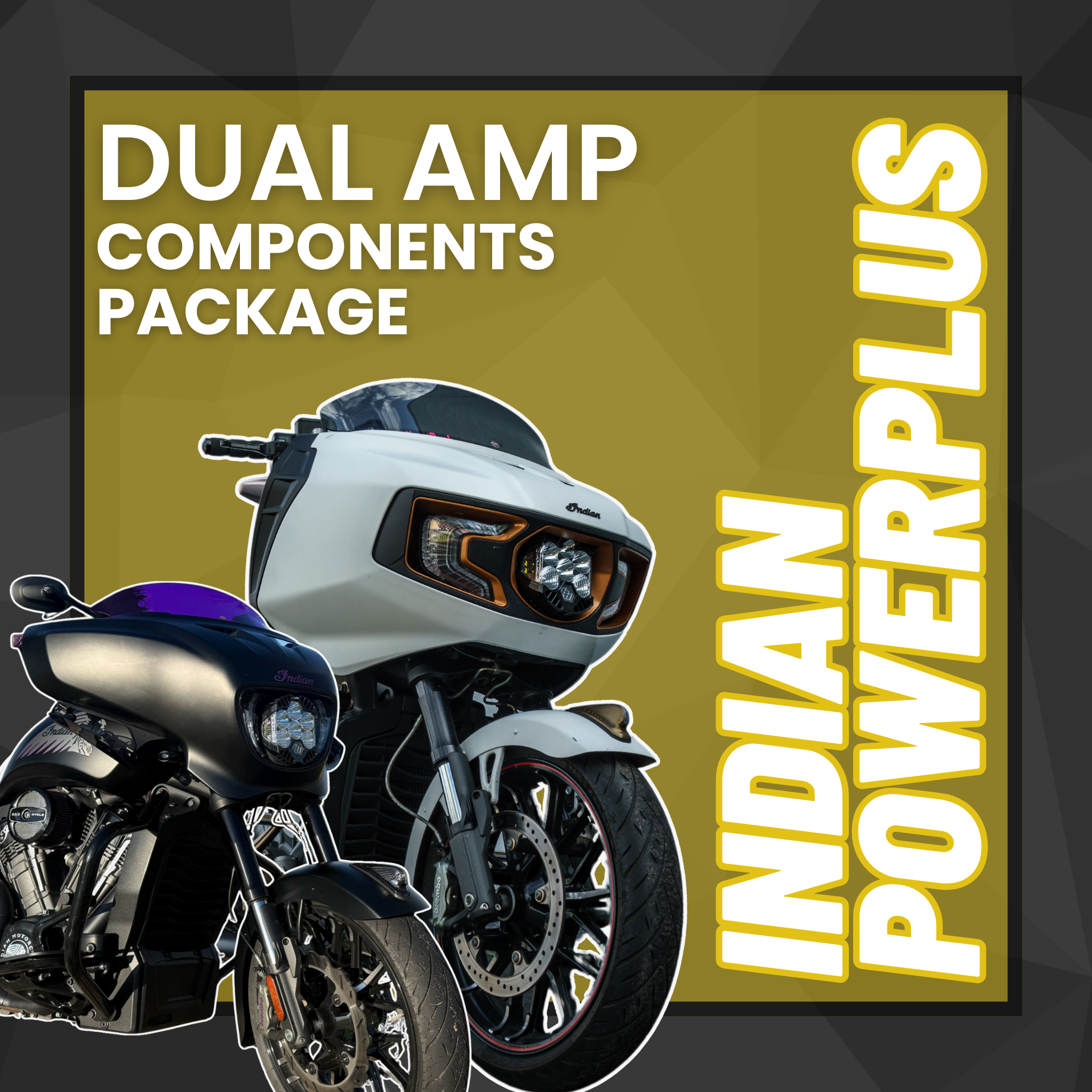 Indian Powerplus Dual Amp Components Package – DeanSpeed