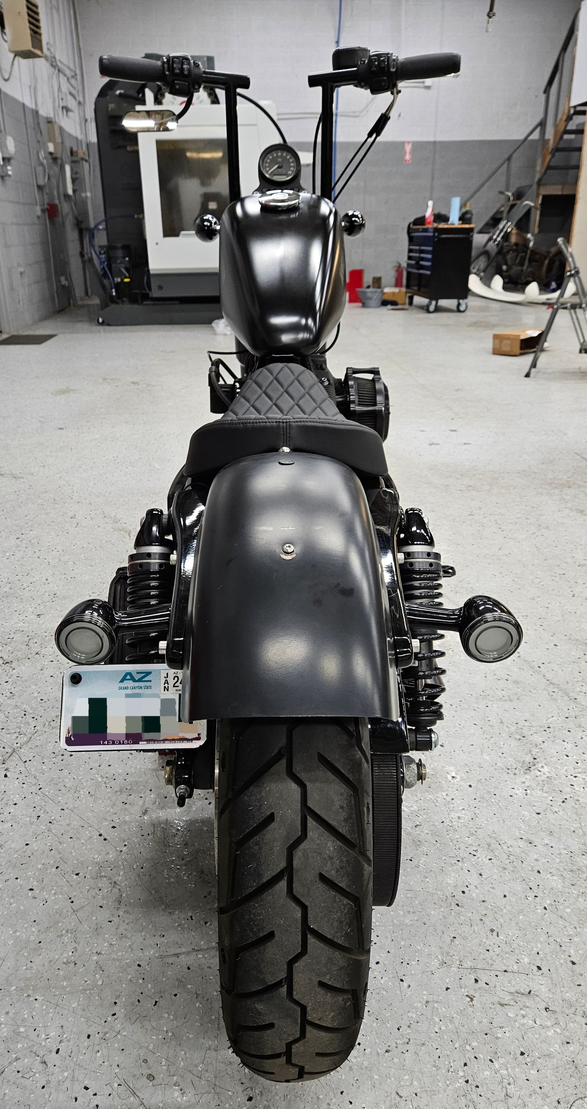 Universal Shock Mount License Plate Bracket – DeanSpeed